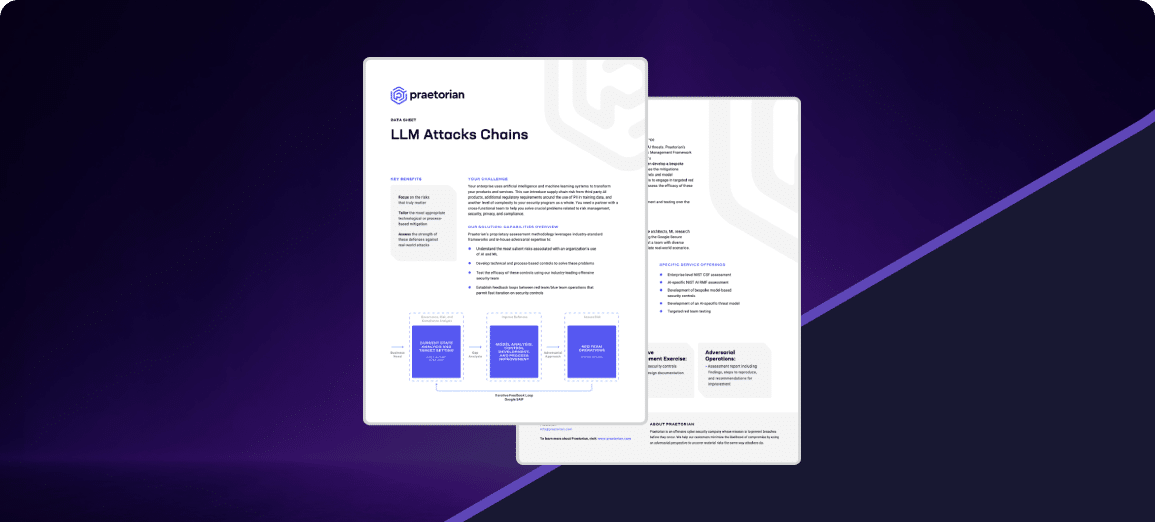 AI/ML Attack Chains | Praetorian