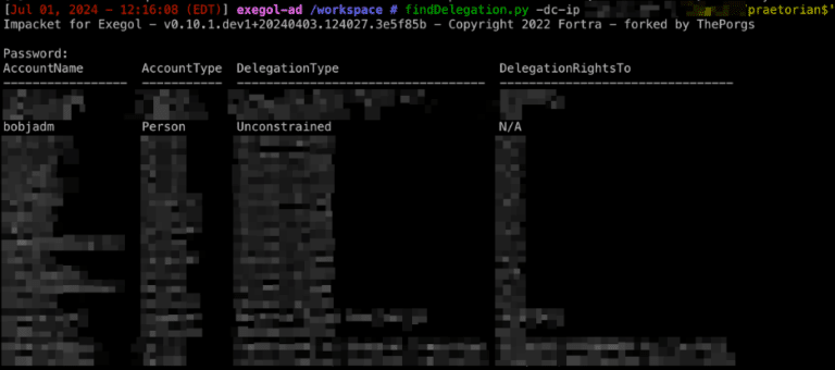 Unconstrained Delegation In Active Directory Security Boulevard