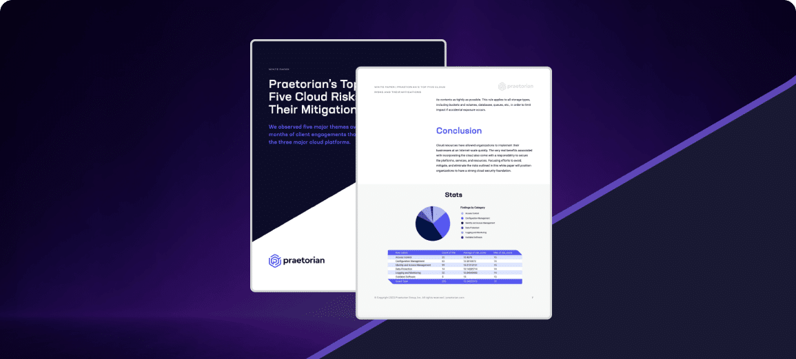 Top Five Cloud Risks and Their Mitigations | Praetorian